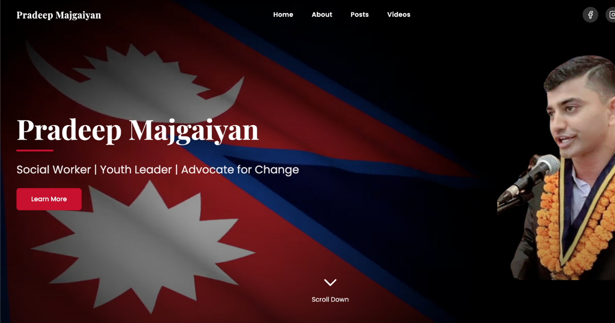 Pradeep Majgaiyan | Official Portfolio | Social Worker & Youth Leader